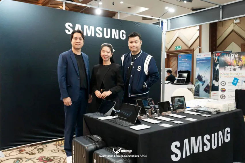VST ECS (Thailand) has joined the booth for exhibiting IT products and ...